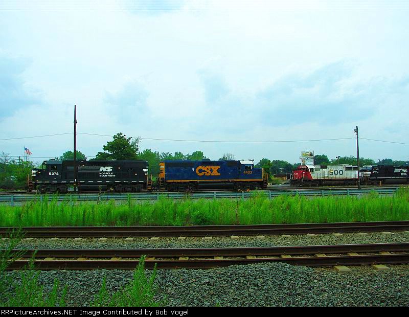 NS 5278, CSX 4403, SOO 6029